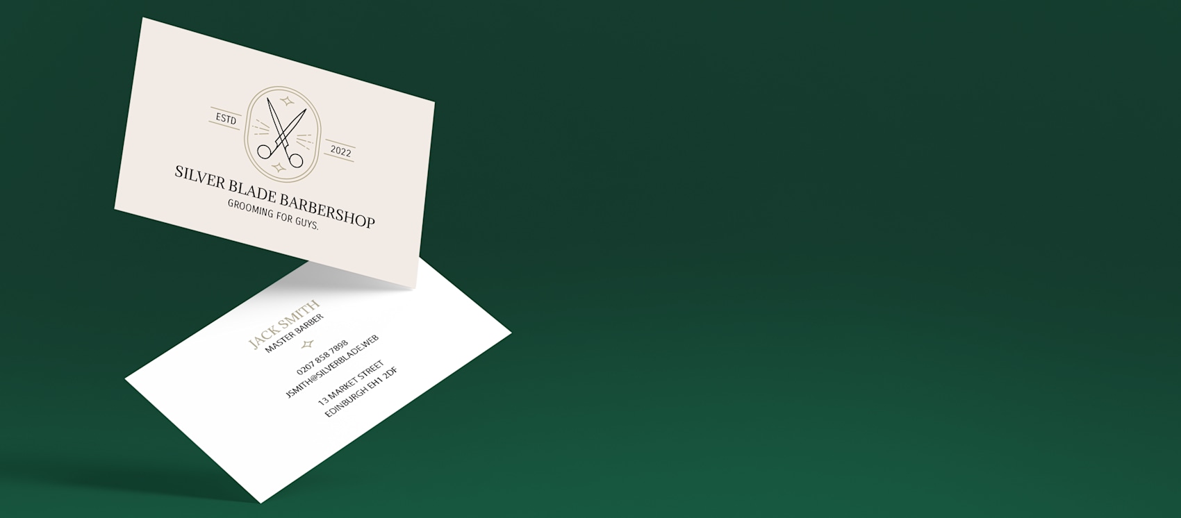 Personalised business cards design, appointment cards | VistaPrint