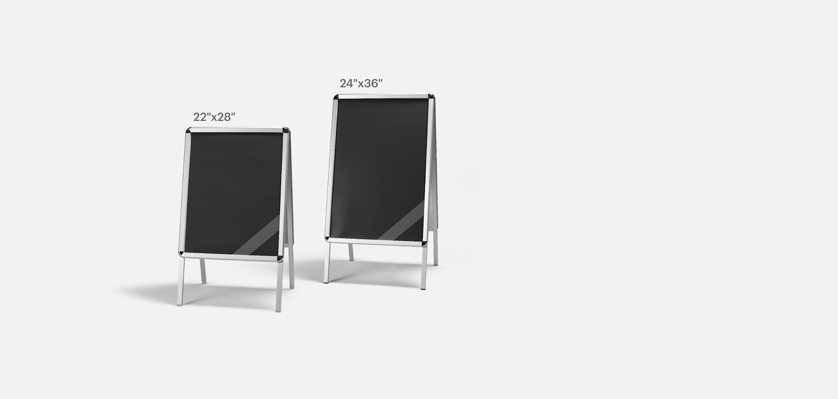 Custom A-Frame Signs, Custom Sandwich Board Signs | VistaPrint