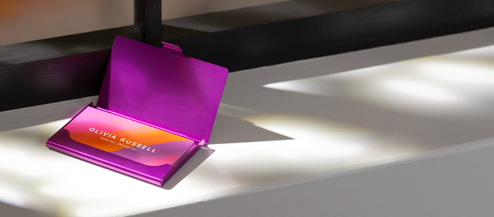 Aluminum Business Card Holder | VistaPrint