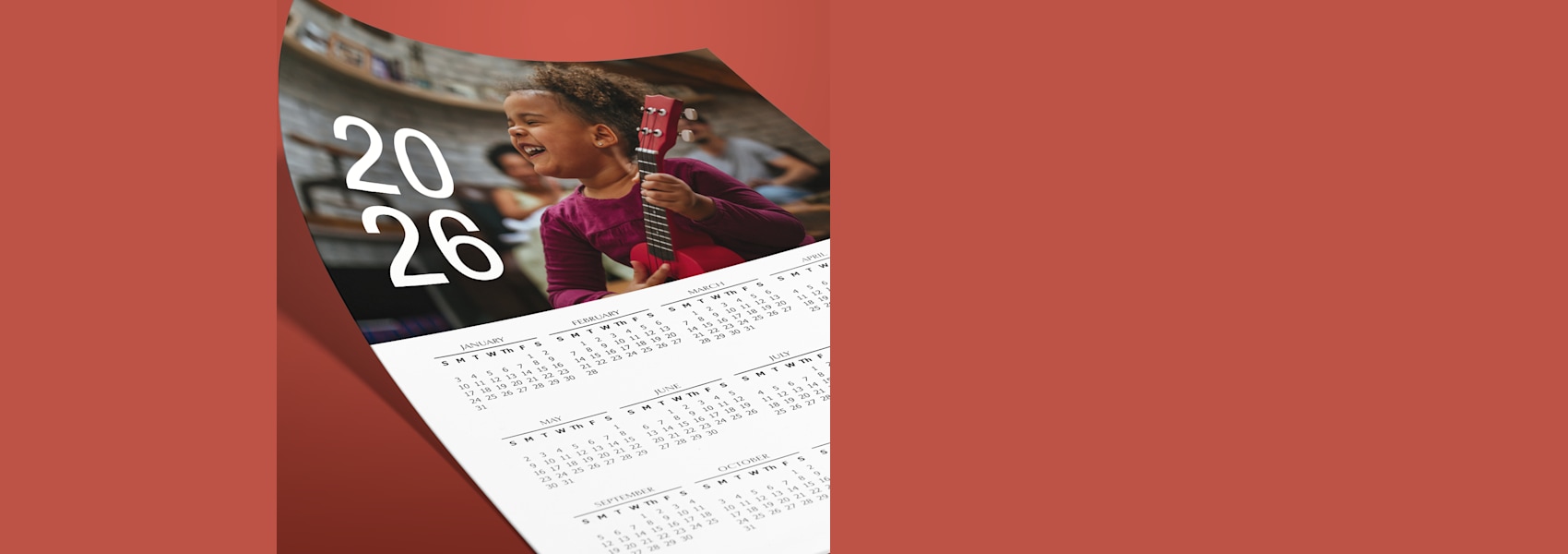 Custom Poster Calendar, Photo Calendar Poster | VistaPrint