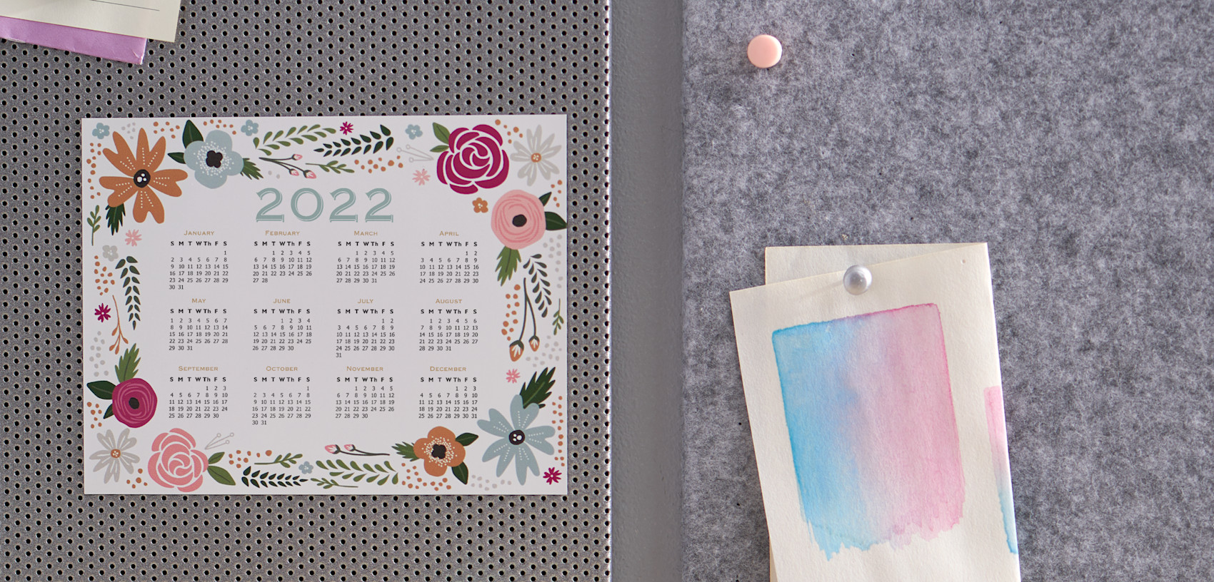 Custom Calendar Magnets 2022, Magnetic Calendars | VistaPrint