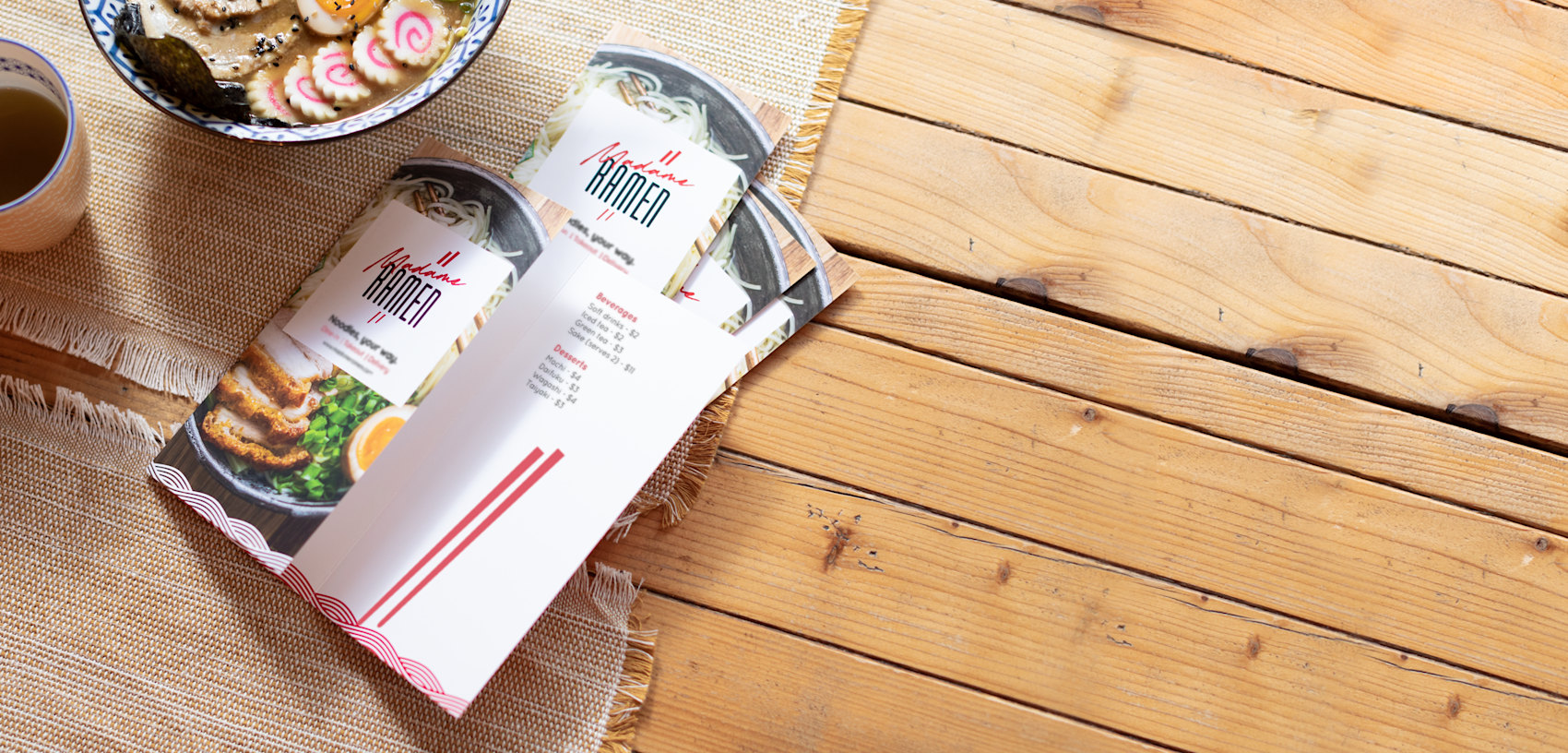 Custom Menu Printing, Restaurant & Takeout Menus | Vistaprint USA