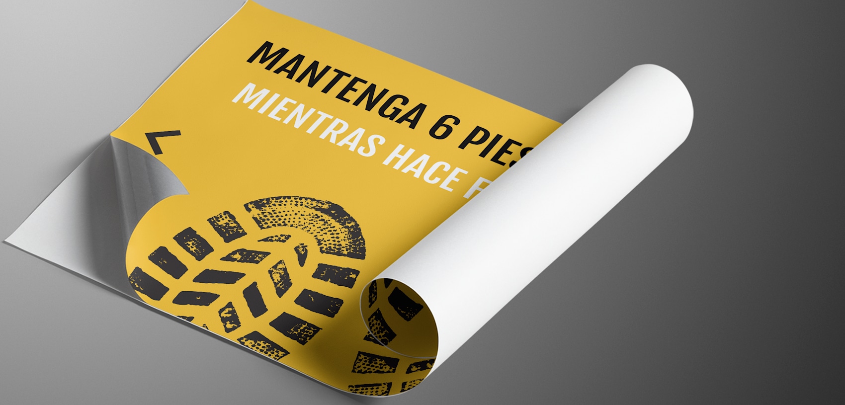 Vinilos para piso personalizados, Calcomanías y carteles para piso ...