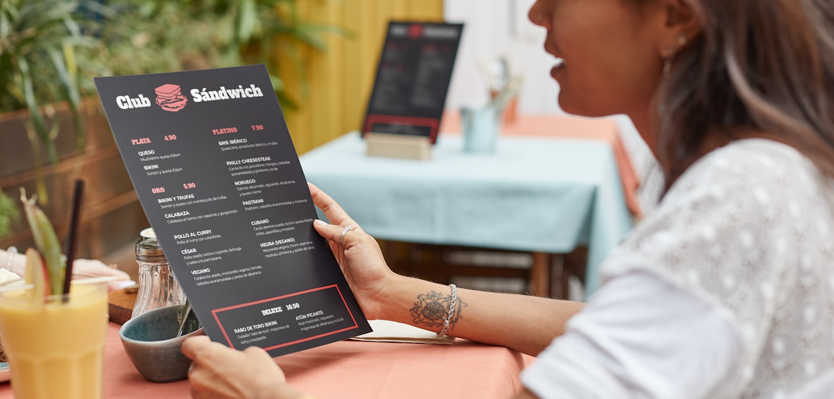 Impresión de menús personalizados, Menús de restaurantes y comidas para ...