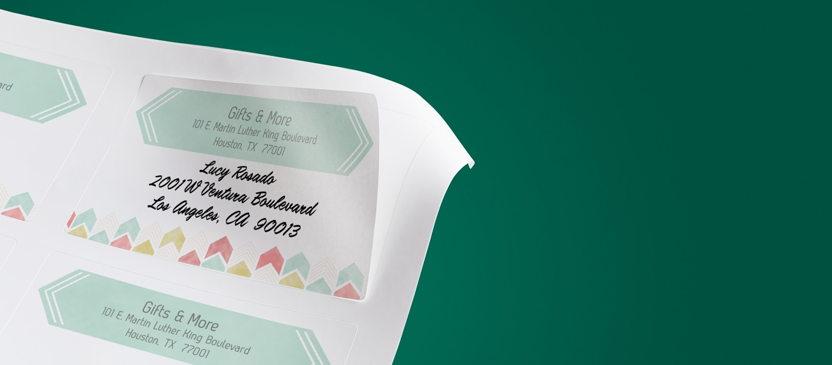 Etiquetas de correo y etiquetas para envíos personalizadas | VistaPrint