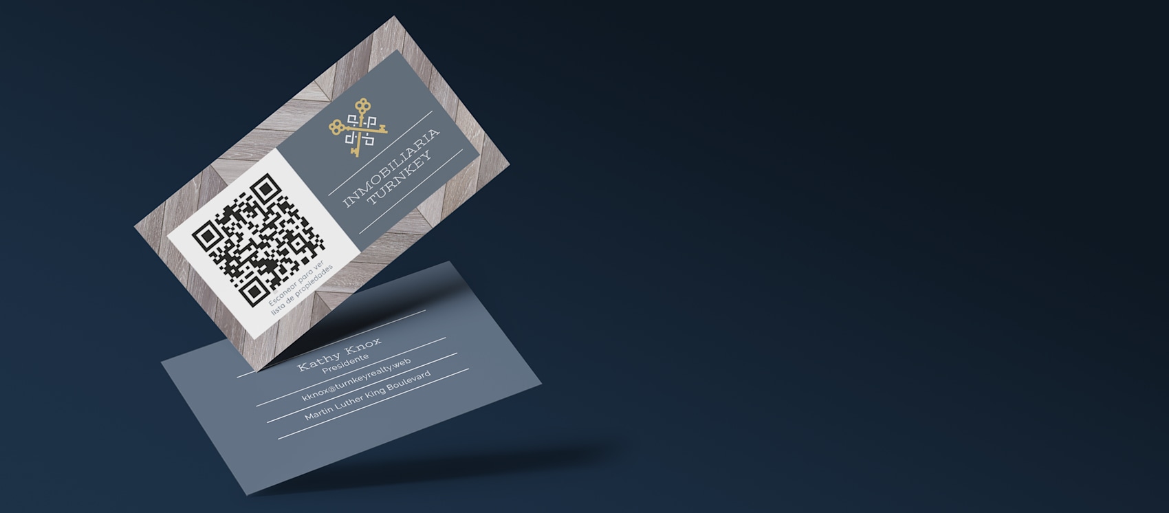 Tarjetas de presentación con código QR, Tarjetas de presentación ...