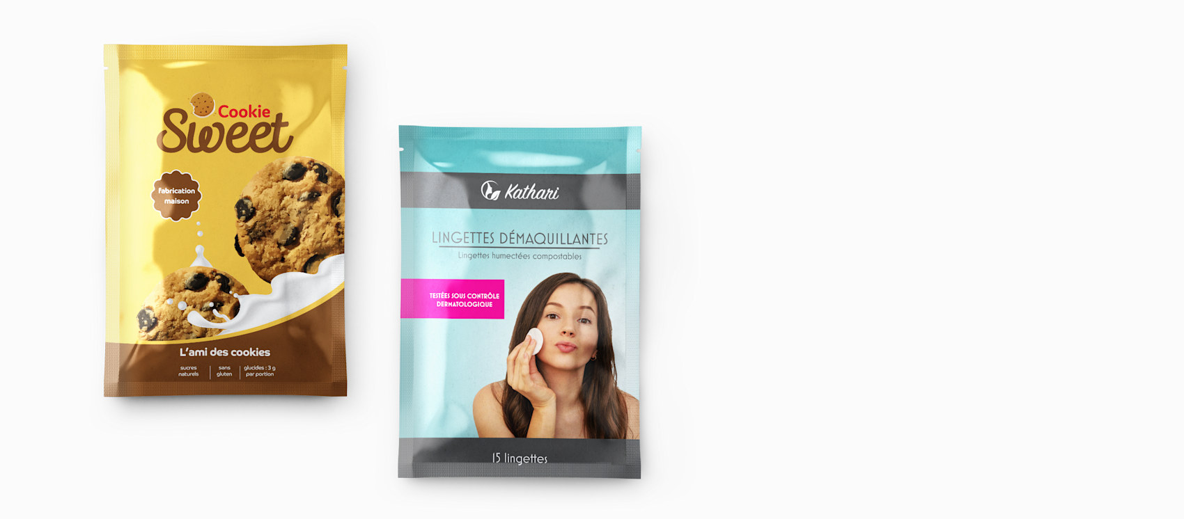 Sachets doypack plats, doypacks personnalisés | VistaPrint