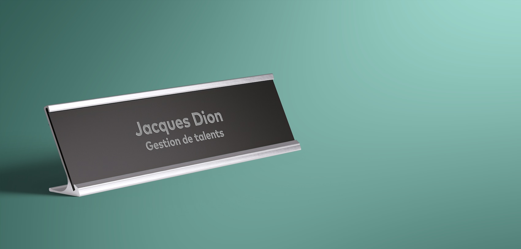 Plaques nominatives de bureau | VistaPrint Canada