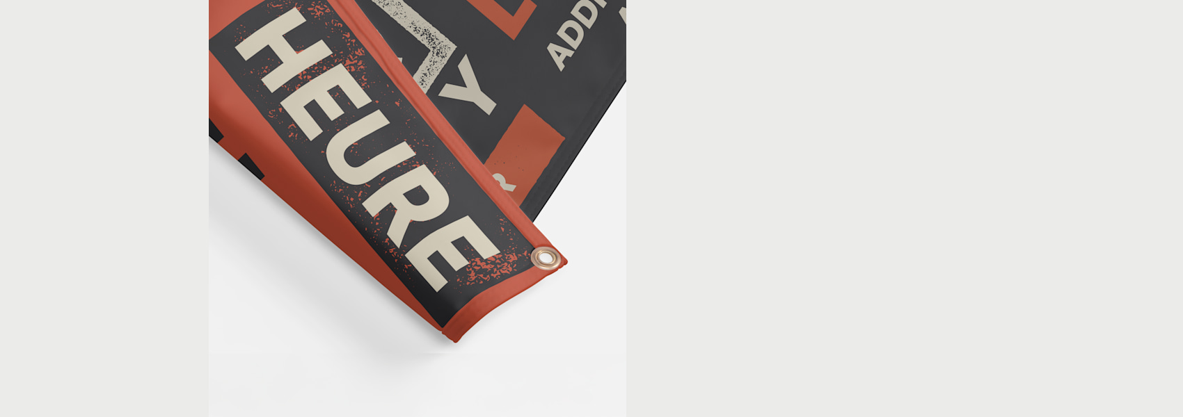 Impression sur banderoles en tissu personnalisées | Vistaprint Canada