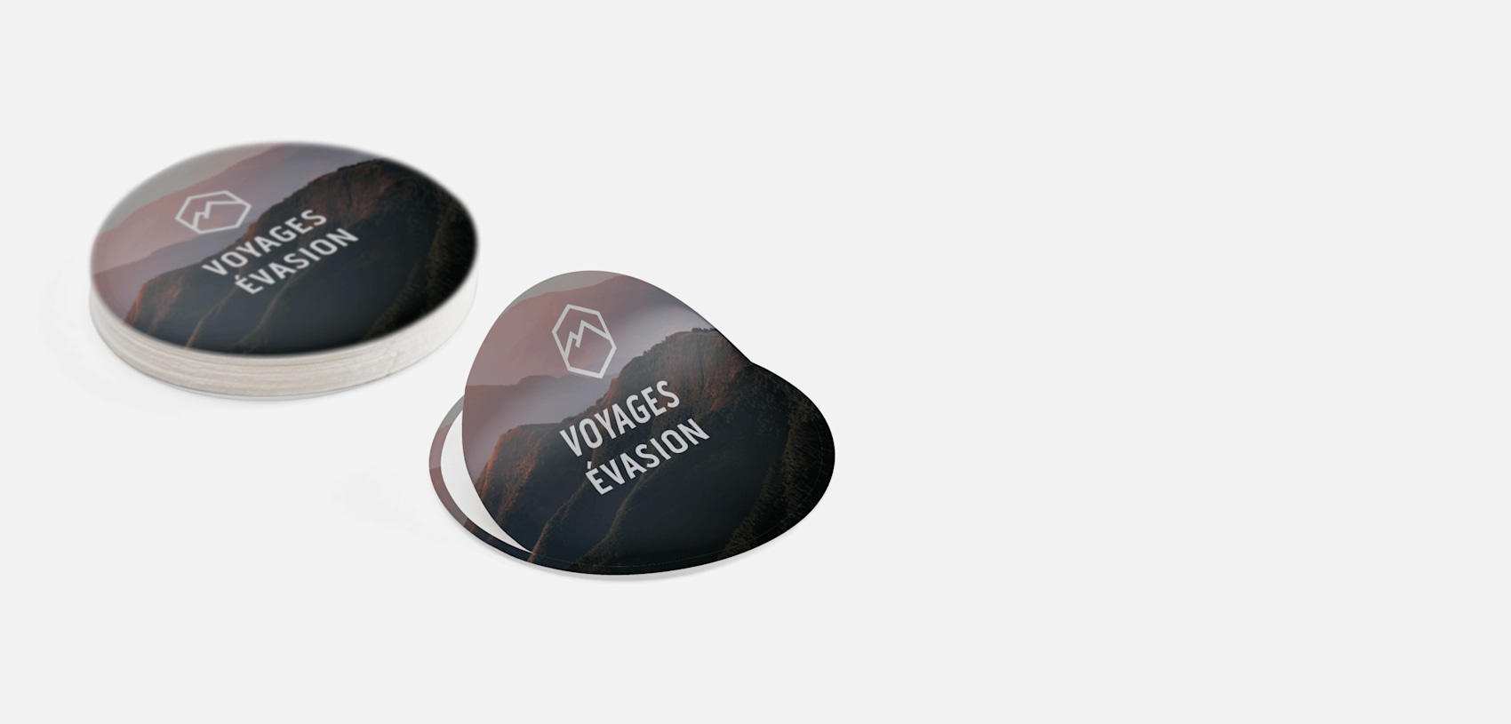 Impression d'autocollants individuels personnalisés | VistaPrint CA