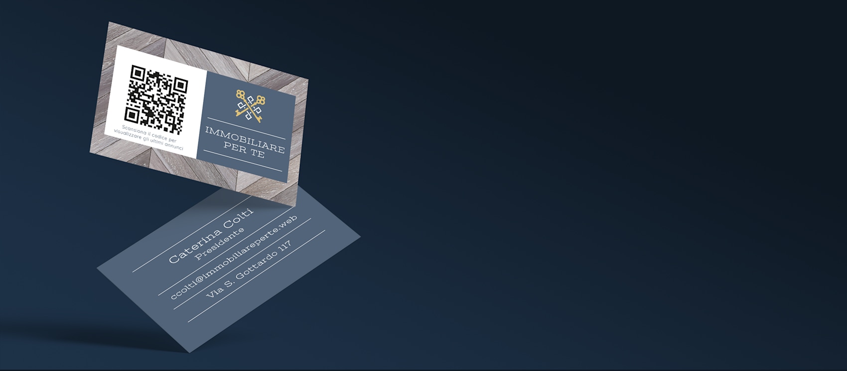 Design e modelli per biglietti da visita con codice QR | VistaPrint