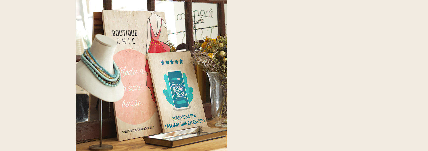 Cartelli in Legno Personalizzati - Vistaprint