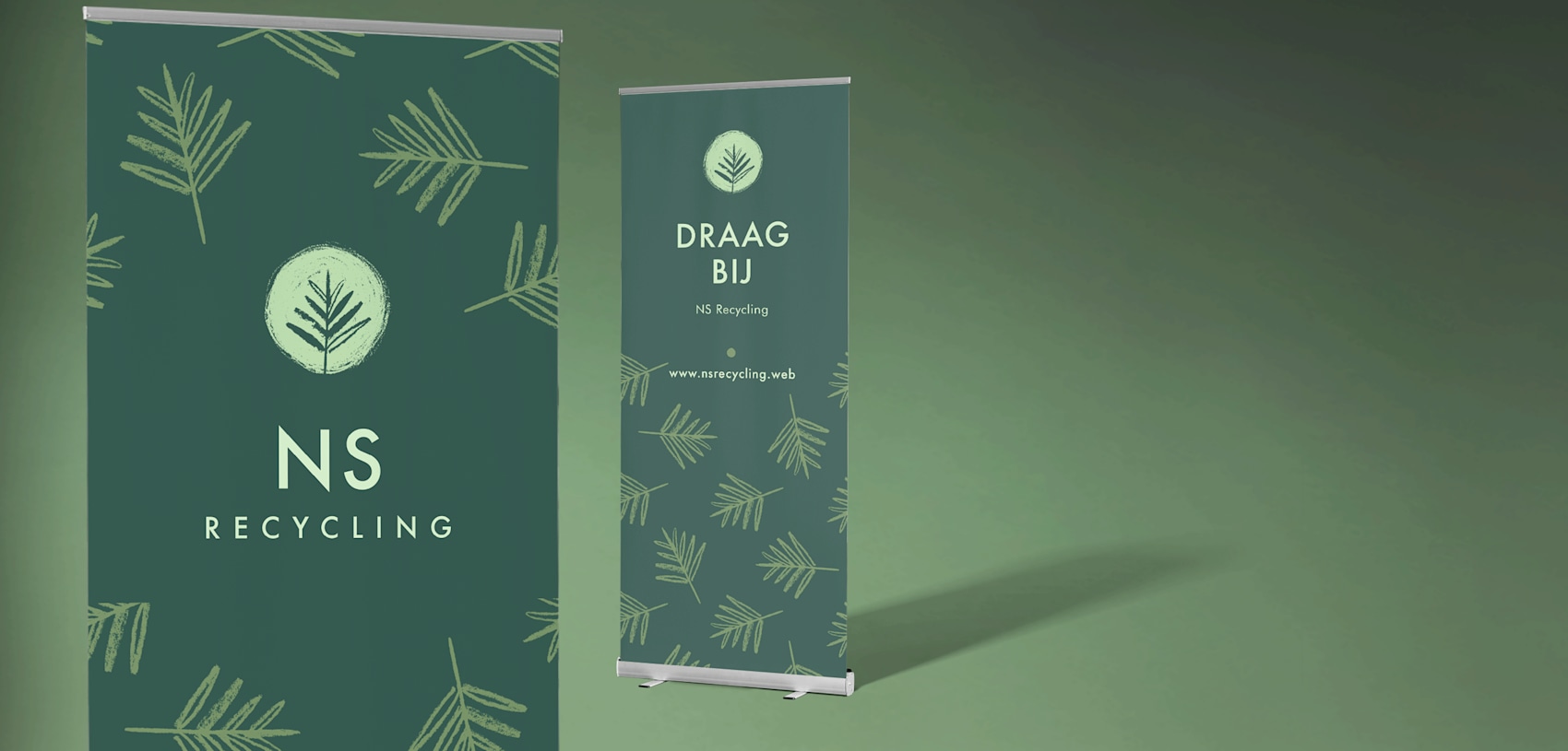 Pvc-vrije roll-up banners, bedrukte roll-up banners | Vistaprint