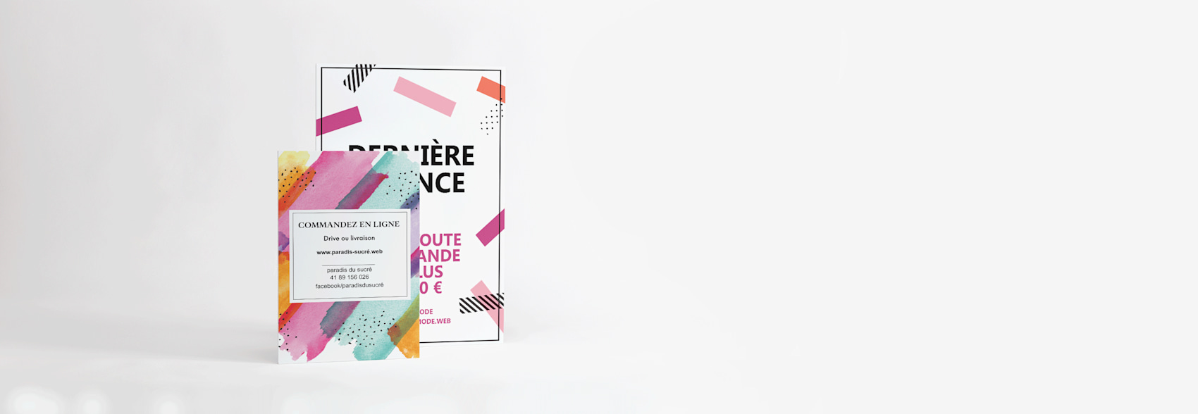 Carton plume plastique : impression carton plume PVC | VistaPrint