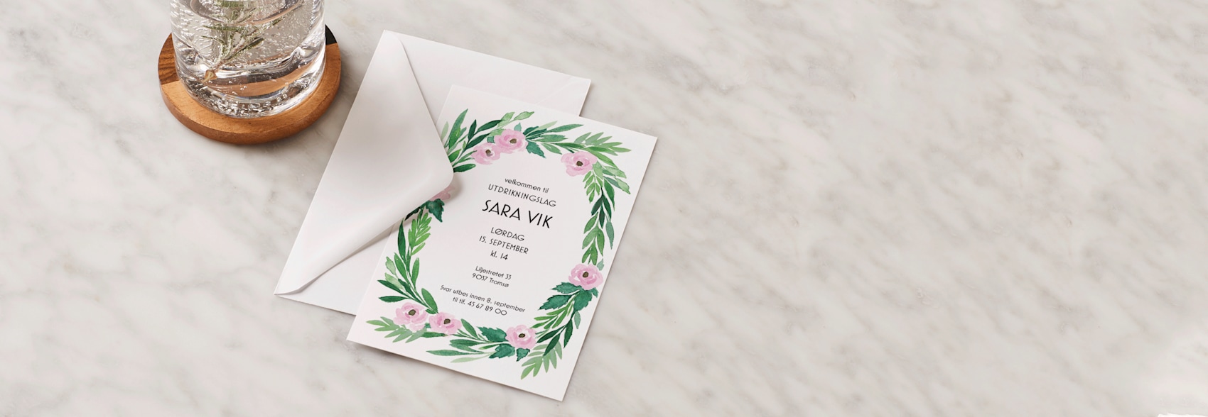 Tilpassede invitasjoner, lag dine egne invitasjoner | Vistaprint