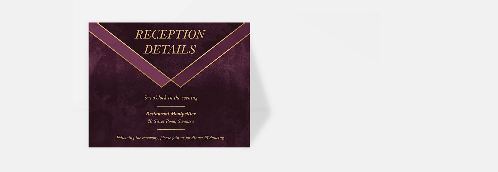 Wedding Reception Invitations, Wedding Reception Cards | Vistaprint NZ