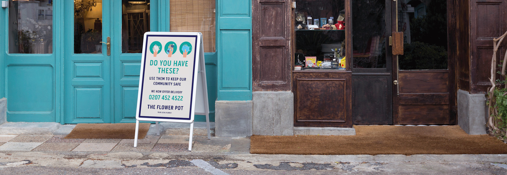 Custom A-frame Signs | VistaPrint