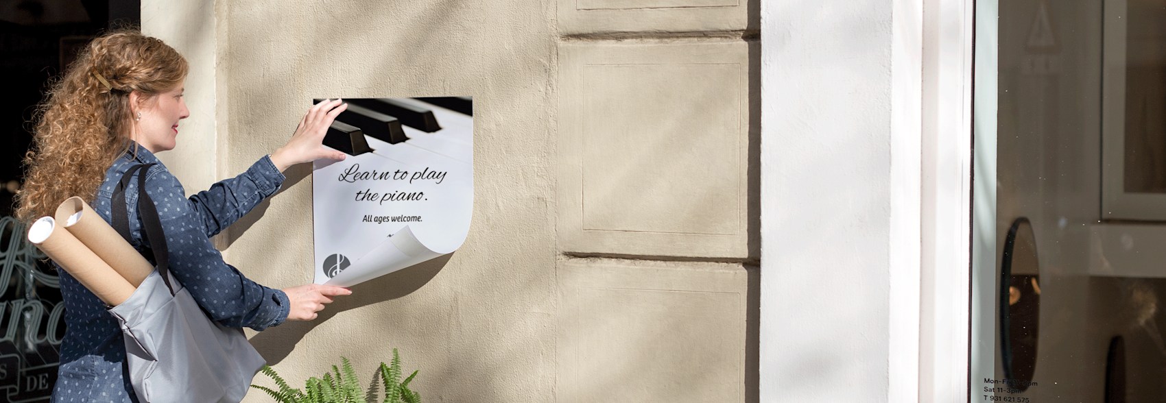 Outdoor Posters, Water-Resistant Plastic Posters | VistaPrint UK