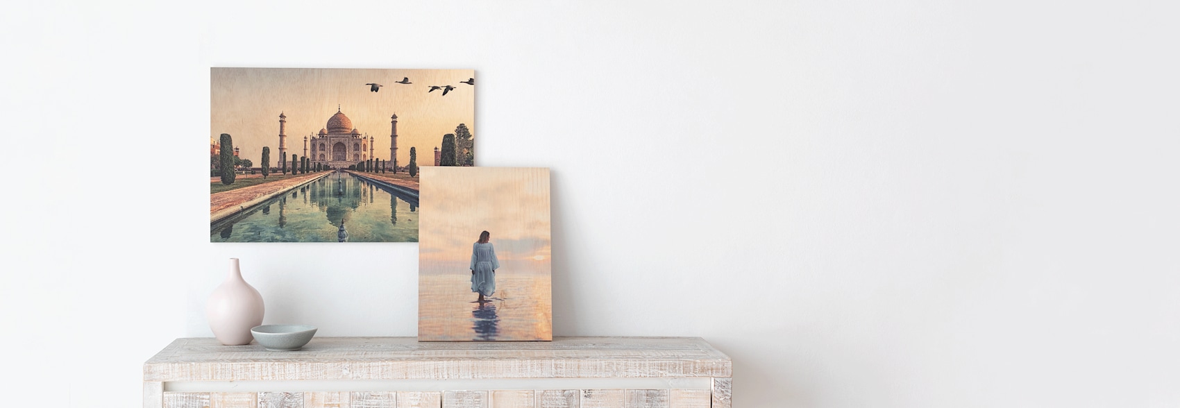 Bedrukte houtprints | Vistaprint