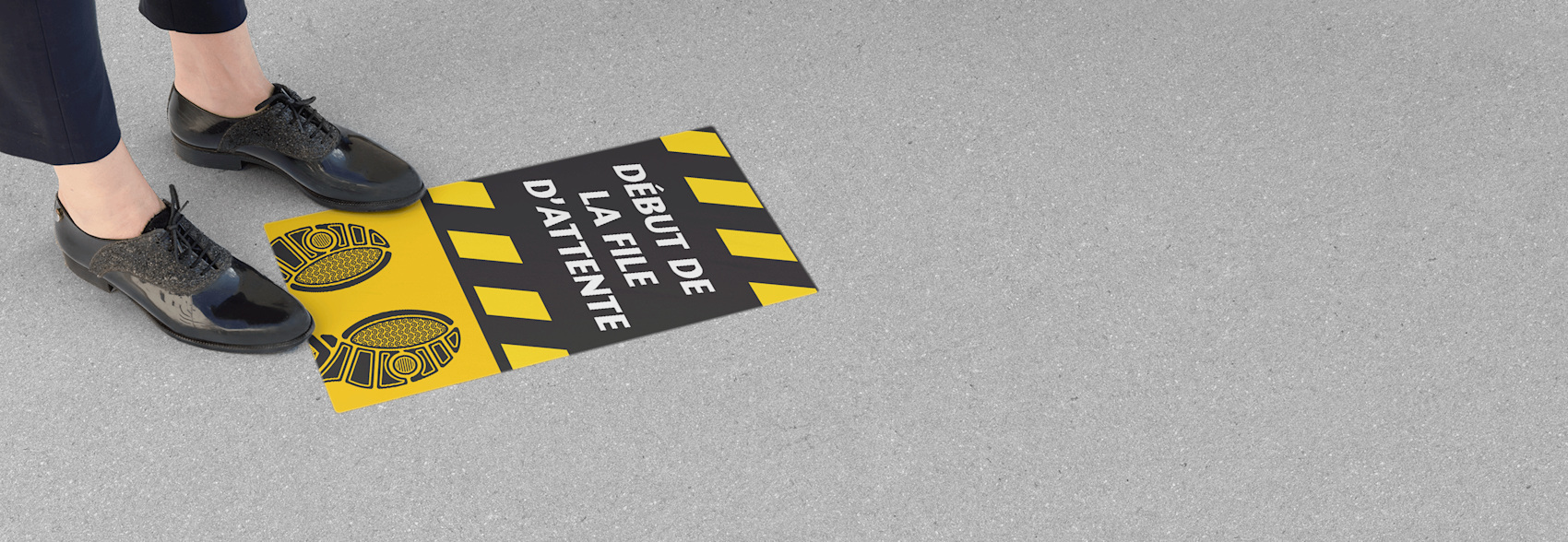 Stickers sol personnalisés, autocollants adhésifs sol | VistaPrint