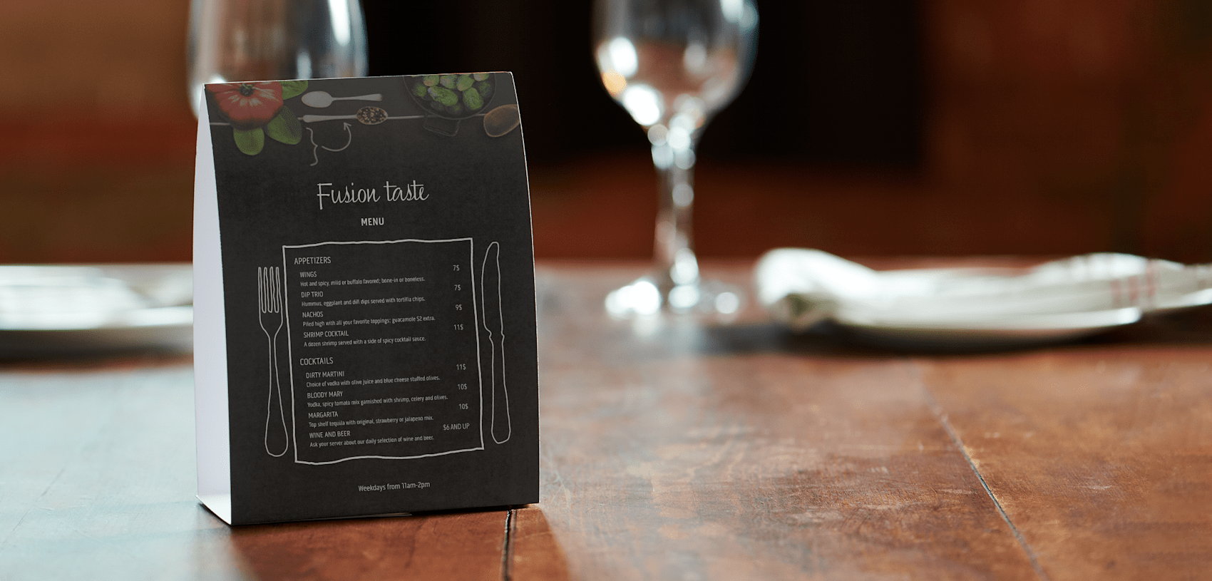 Tent Cards, Custom Table Tents | VistaPrint NZ