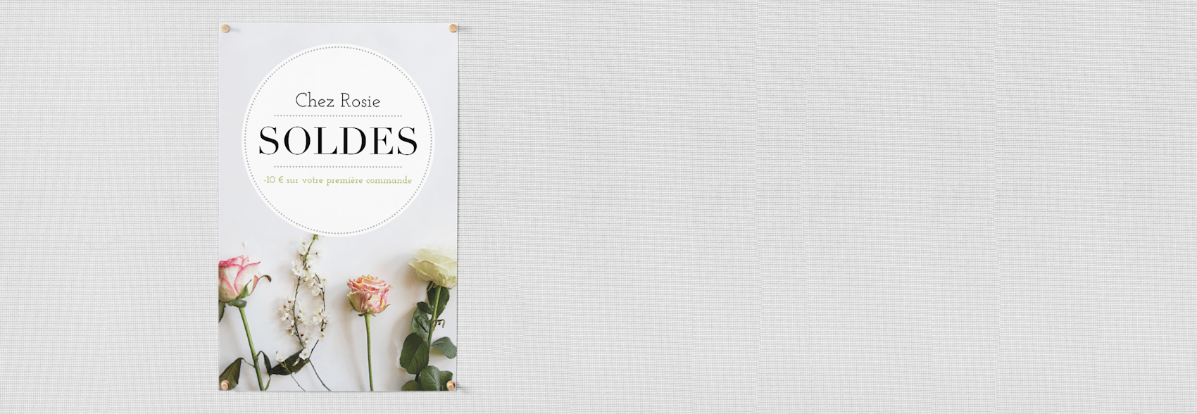 Impression posters, affiches publicitaires personnalisées | VistaPrint