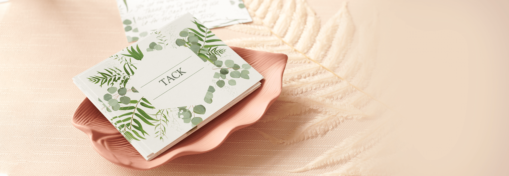 Personliga tackkort, tackkort med foto | Vistaprint