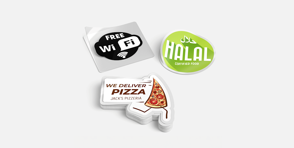 Static Cling Stickers, Repositionable Stickers | VistaPrint CA
