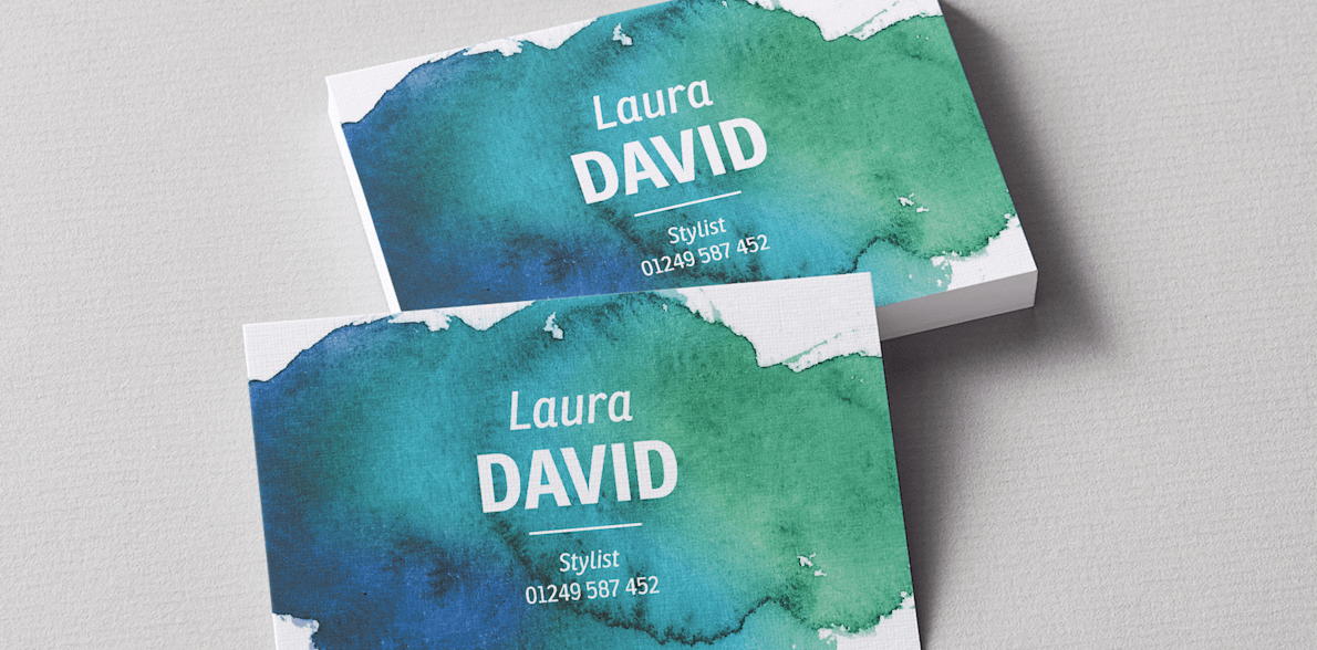 Personalised Linen Business Cards | Vistaprint