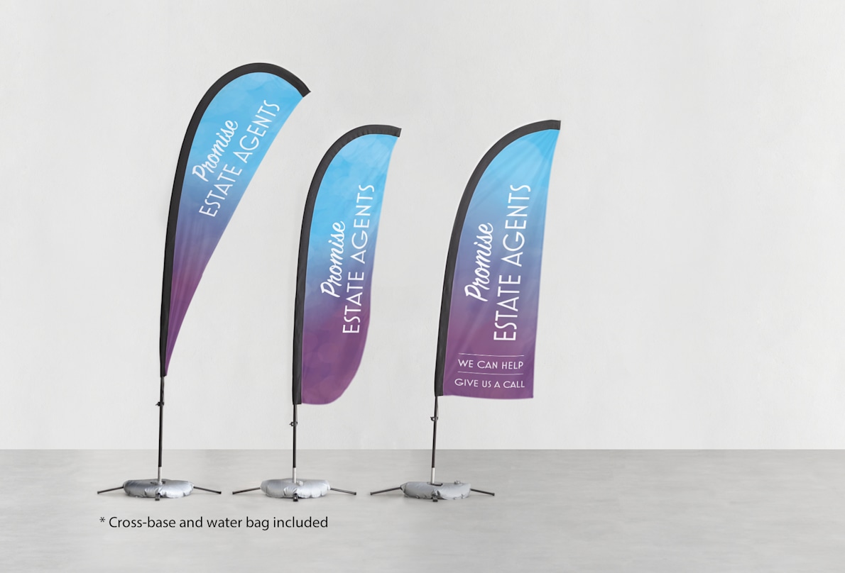 Custom Flags: Feather, Sail, Teardrop Flags | Vistaprint
