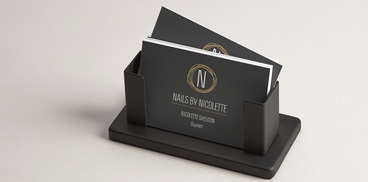 Desk Name Card Holders, Desk Card Holder, Desk Accessories | Vistaprint