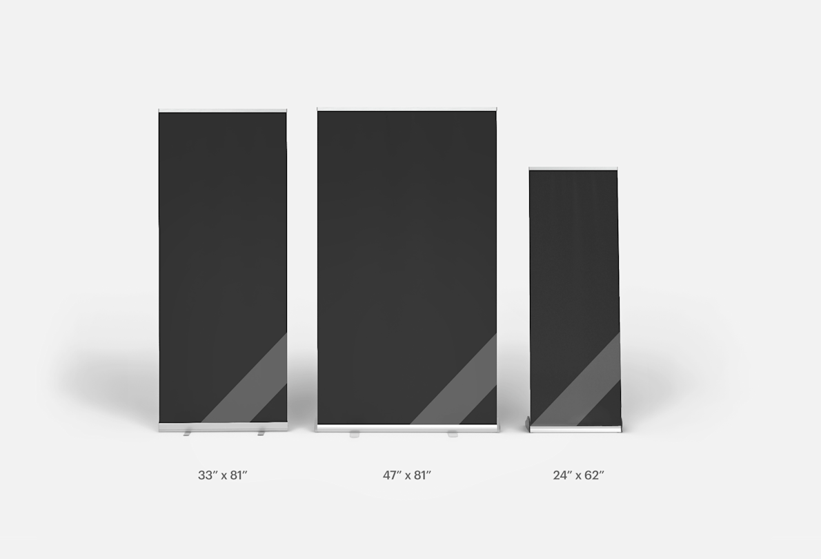 Retractable Banner Stands, Pop Up Banners | VistaPrint
