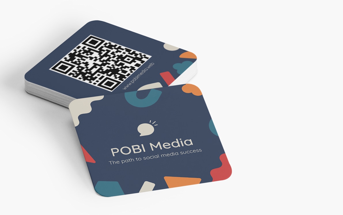 Rounded Corner Business Cards, Rounded Edge Cards | VistaPrint