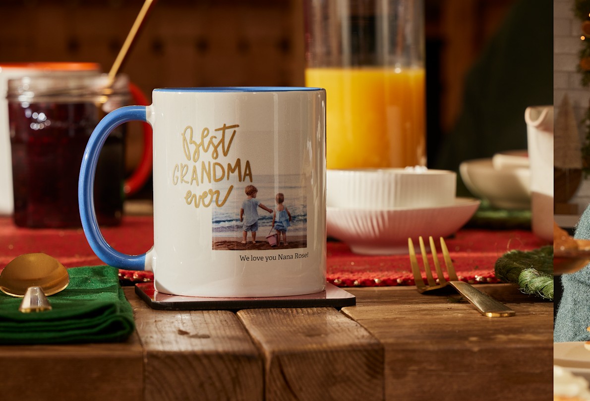 Personalised Mugs: Custom Printed Photo Mugs | Vistaprint AU