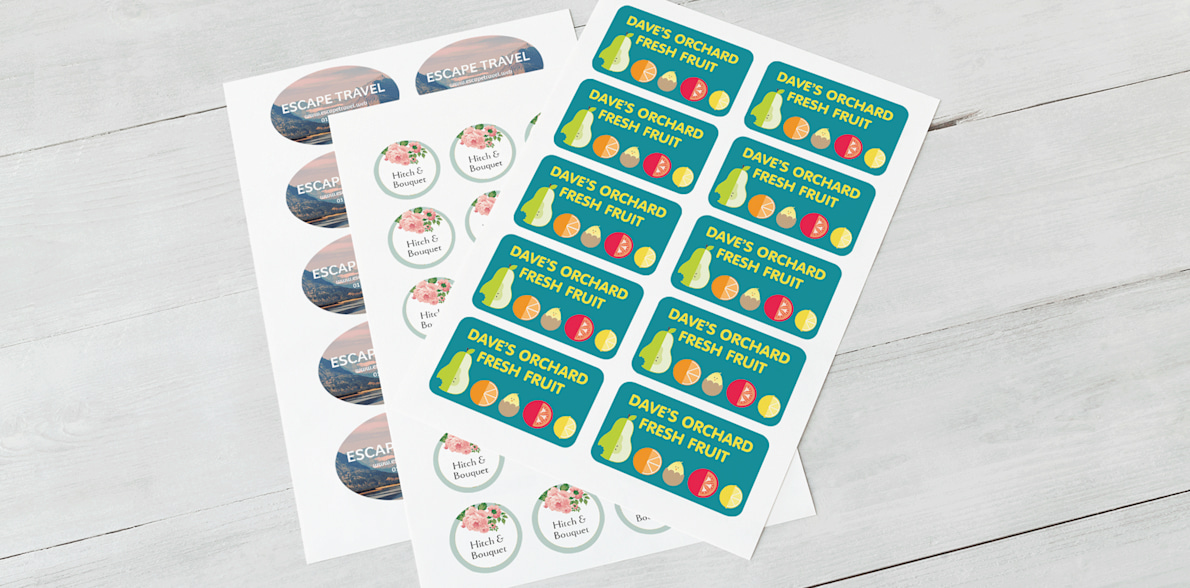 Custom Sticker Sheet Printing | Vistaprint IE