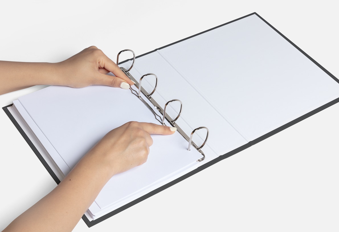 Ringbind – Personaliserede ringbind med tryk | Vistaprint