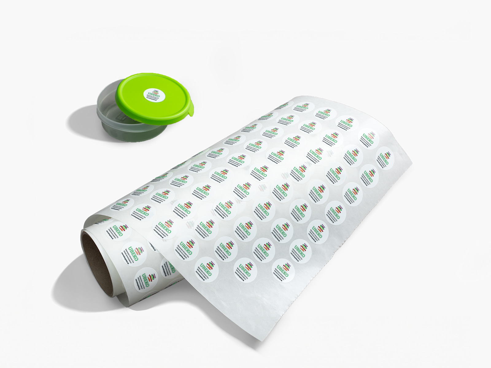 Plastiketiketter, gennemsigtige klistermærker | VistaPrint