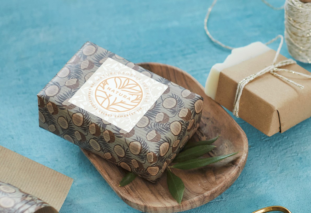 Packpapier-Rollen: Verpackungspapier mit Logo | VistaPrint