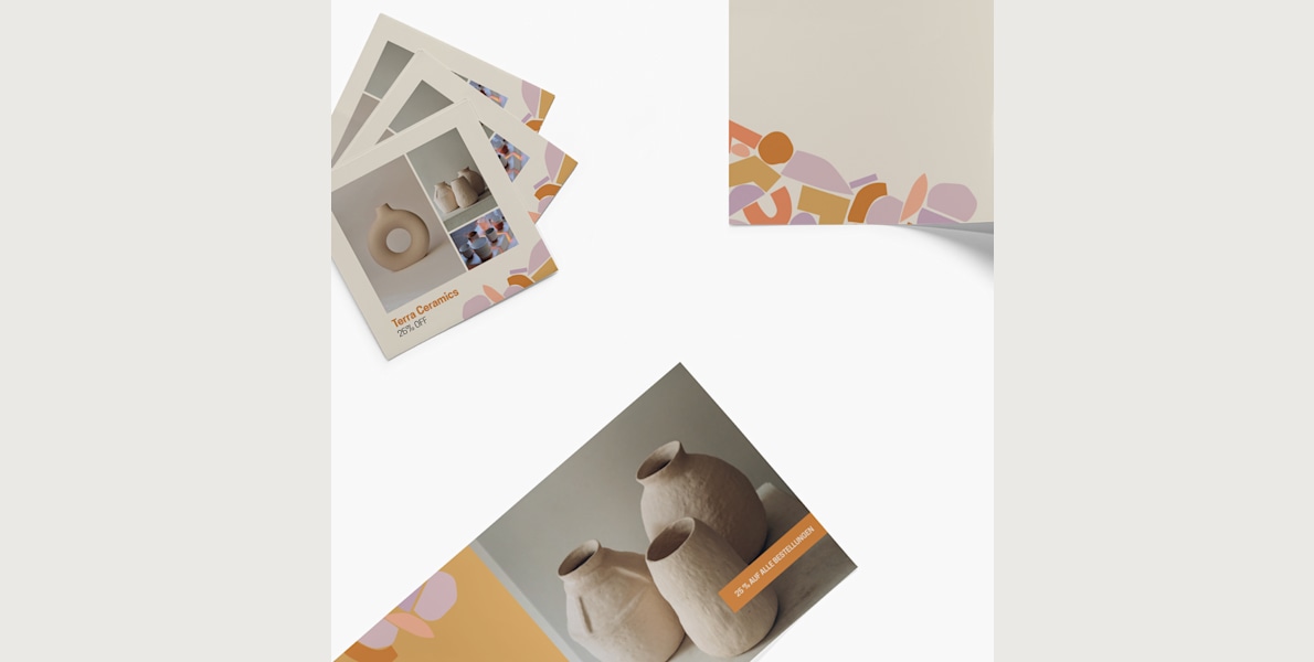 Falzflyer drucken, Faltblätter und Broschüren gestalten | VistaPrint