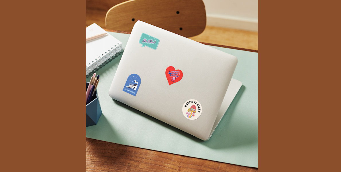 Laptop-Sticker Geniale Designs & viele Designvorlagen