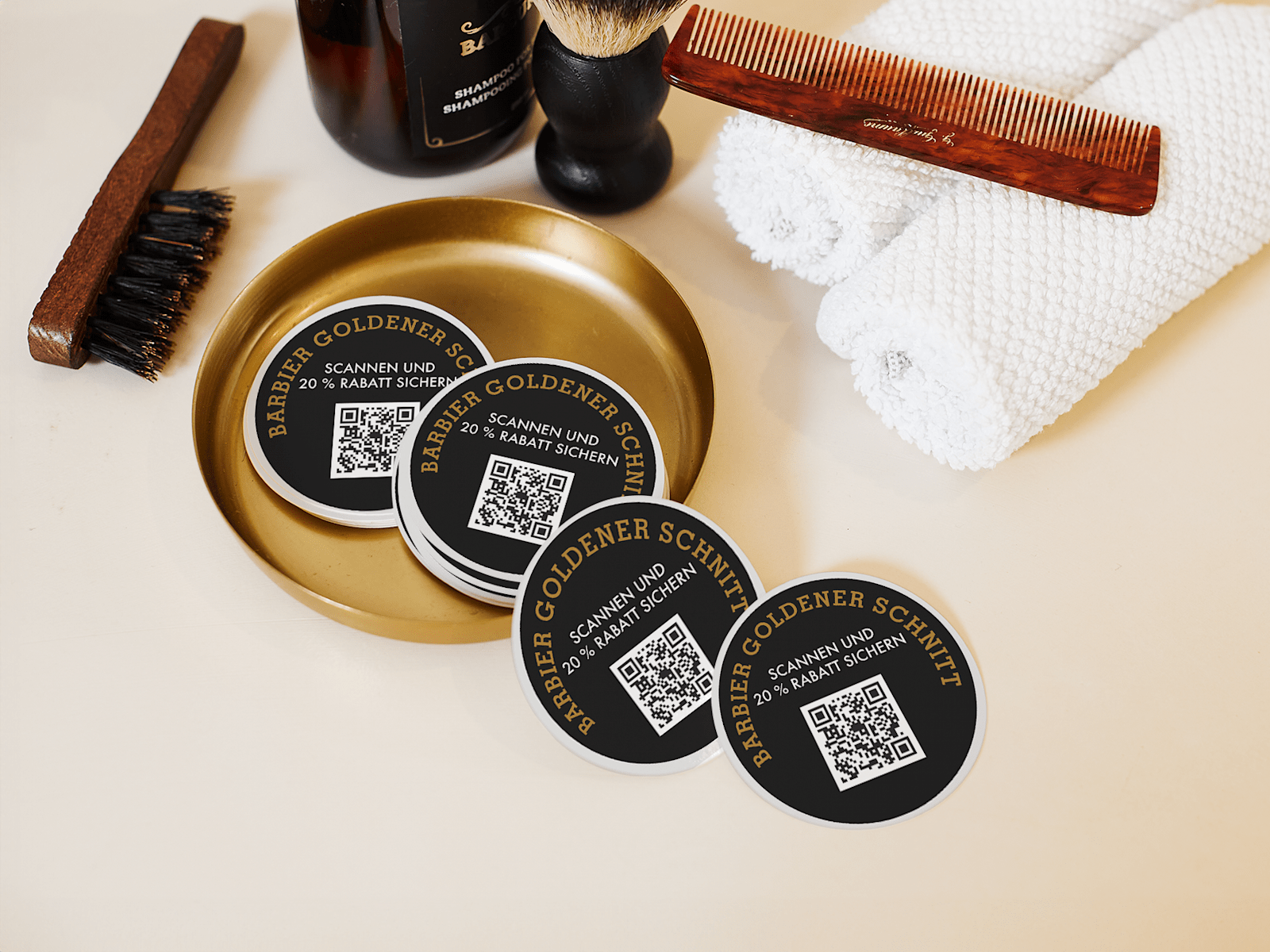 QR-Code-Aufkleber, Sticker mit QR-Codes bedrucken | VistaPrint