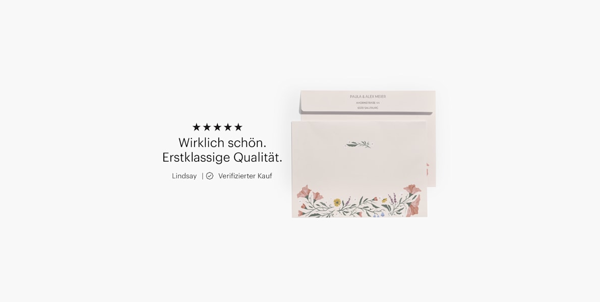 Standard-Umschläge, bedruckte Umschläge | VistaPrint
