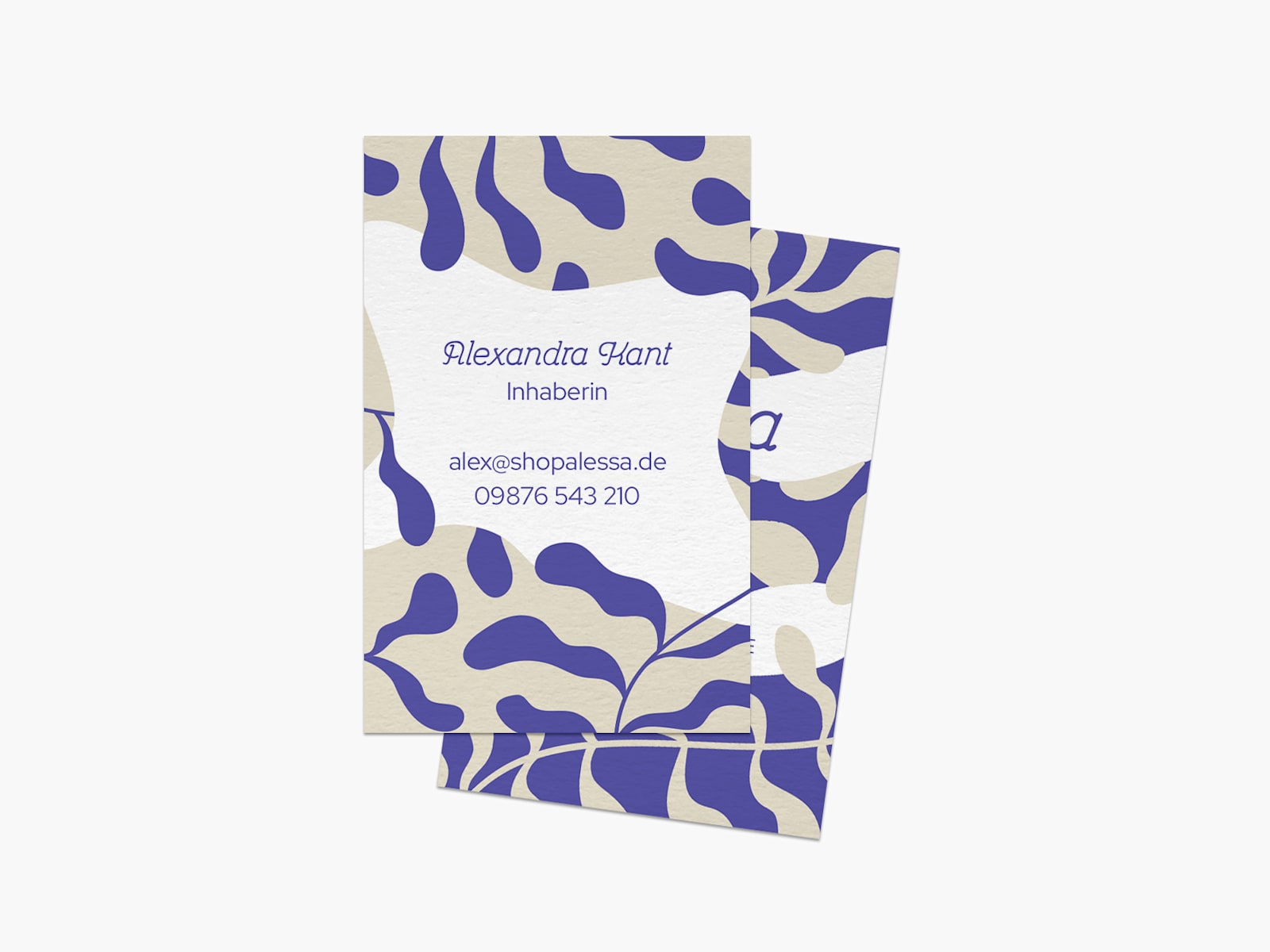 Eigene Visitenkarten erstellen (Typ Standard) | Vistaprint