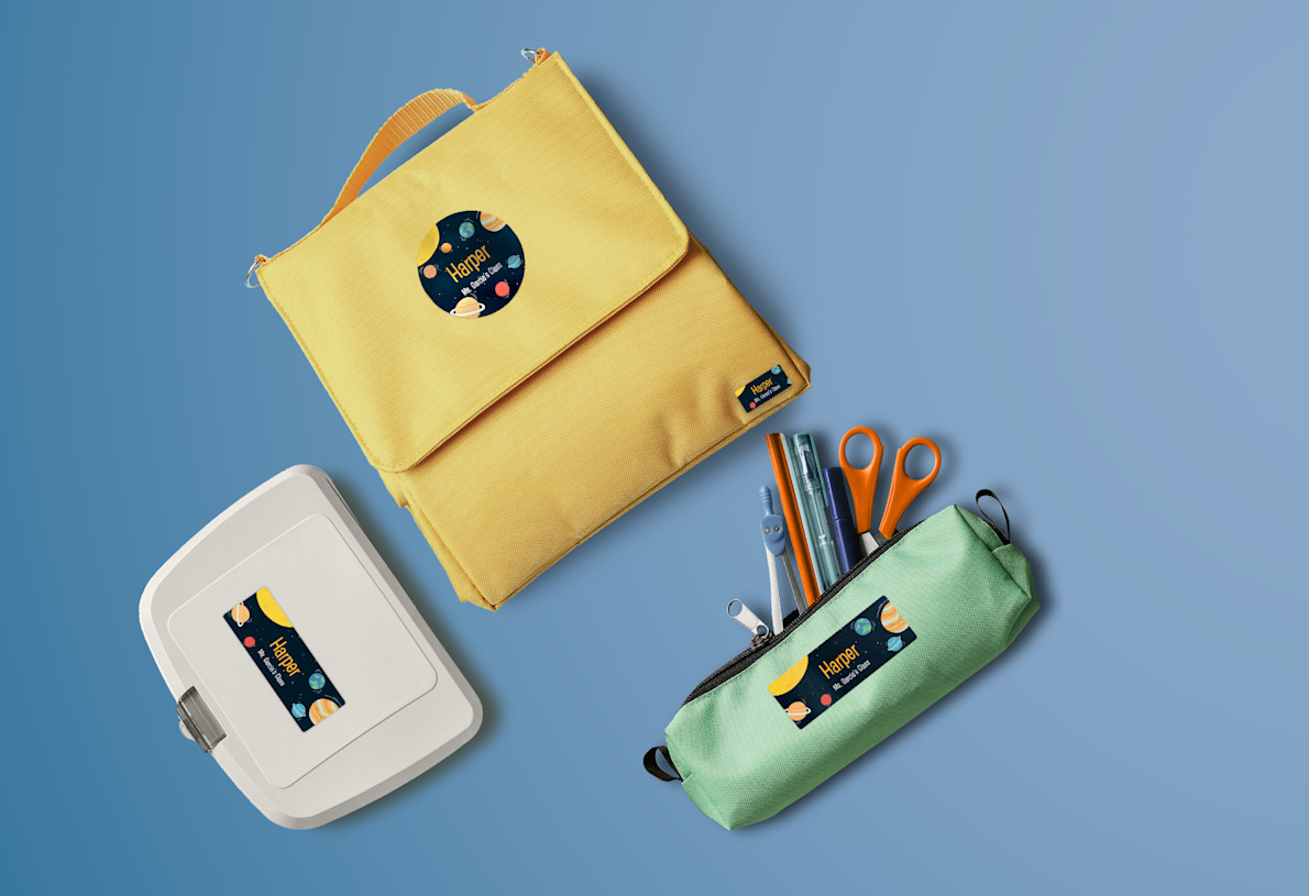 Personalised School Labels for Kids, Daycare Labels | VistaPrint AU