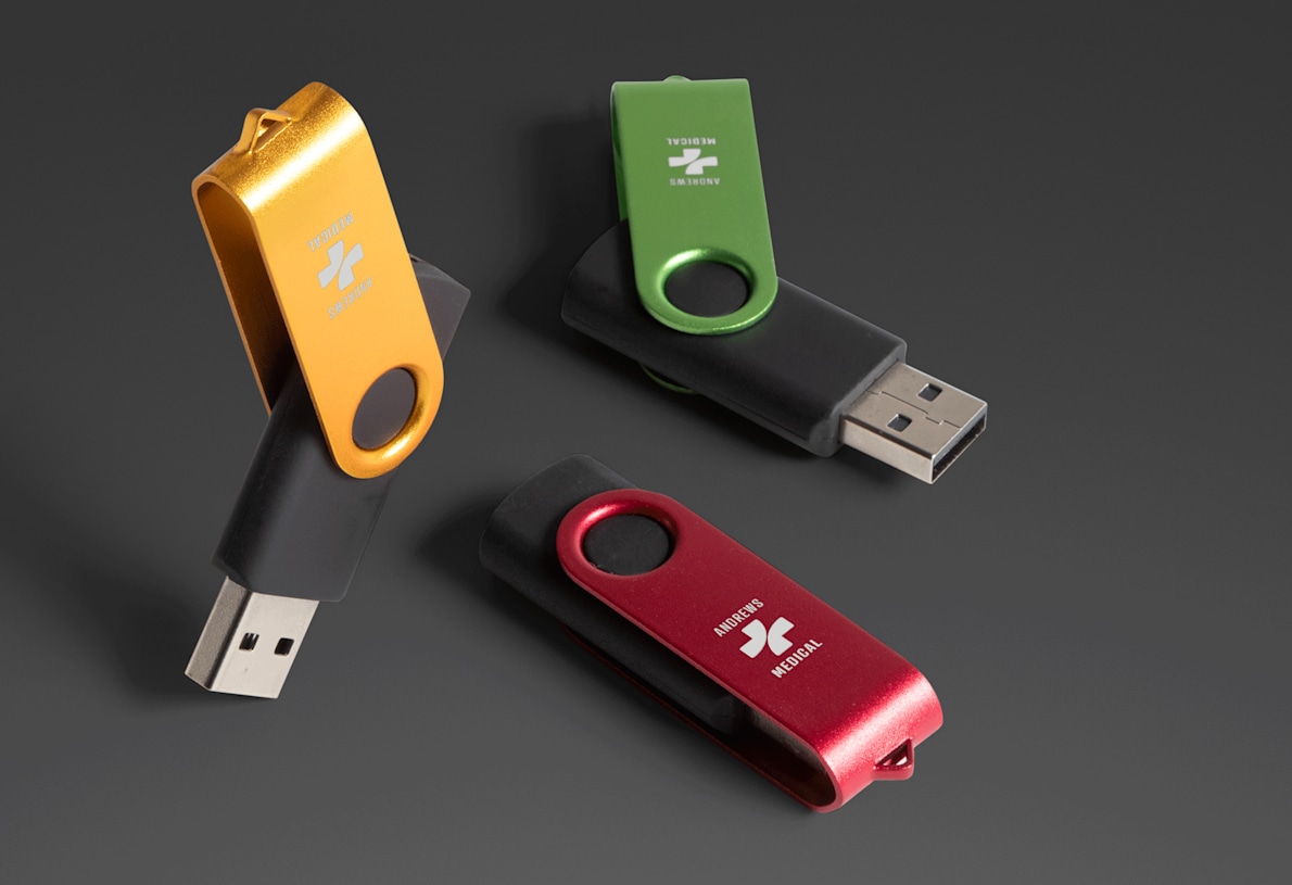 Custom Swivel USB Drive | VistaPrint