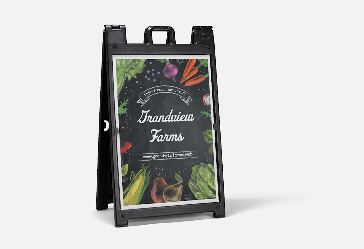 Custom Signicade Frames | VistaPrint Canada