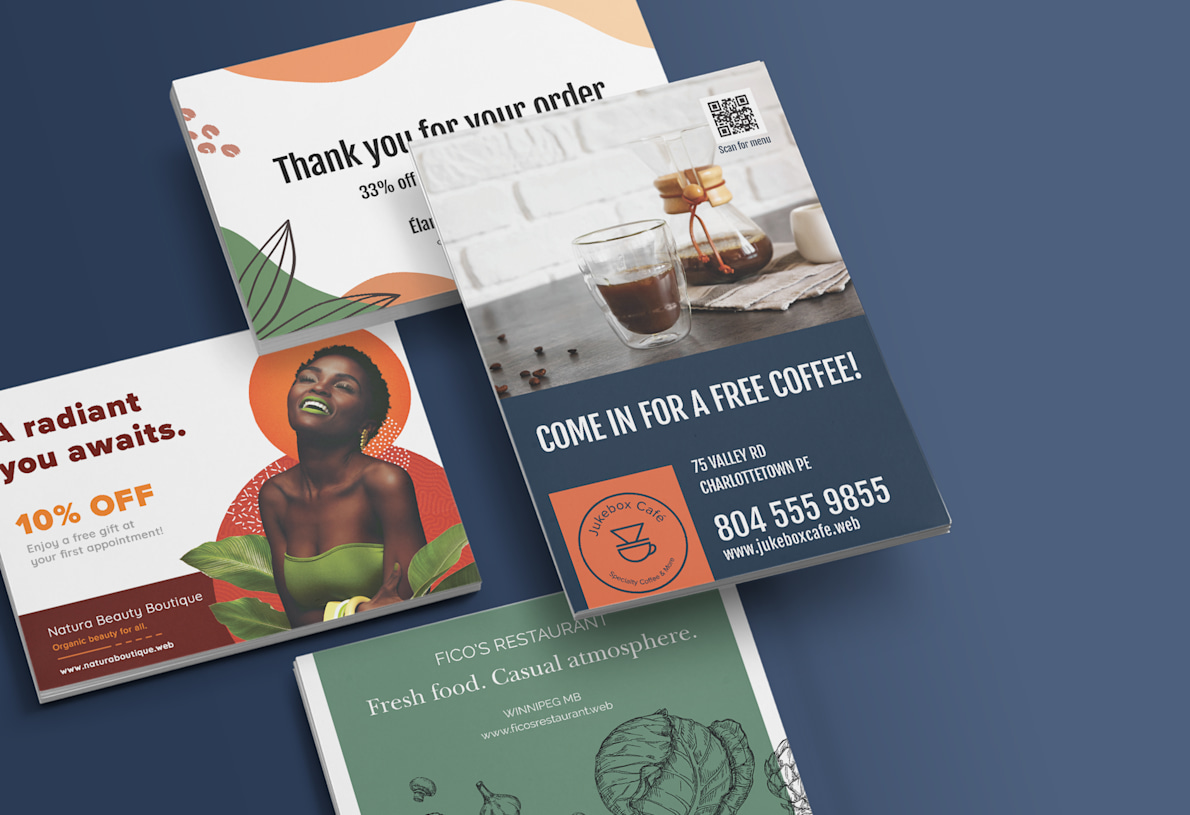 Custom Postcards, Postcard Printing | VistaPrint CA