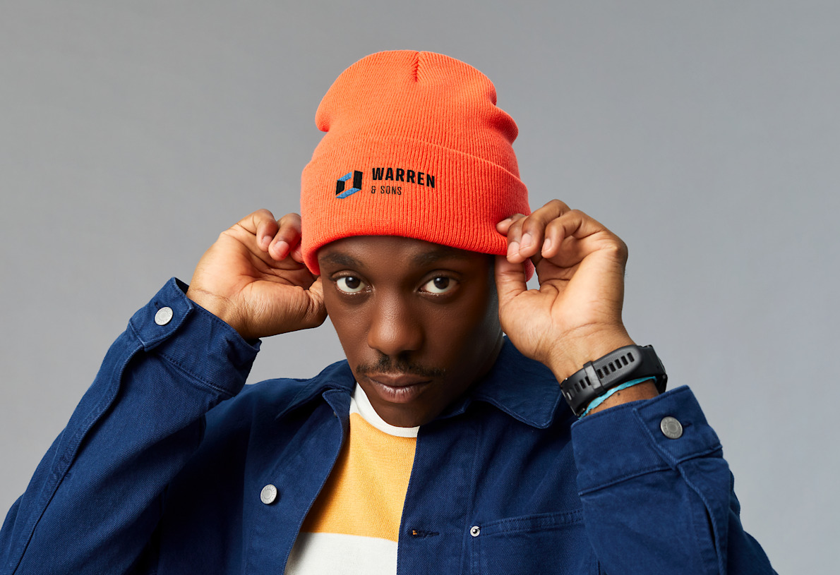 Sportsman Cuffed Toque, Personalized Cuffed Beanie | VistaPrint Canada