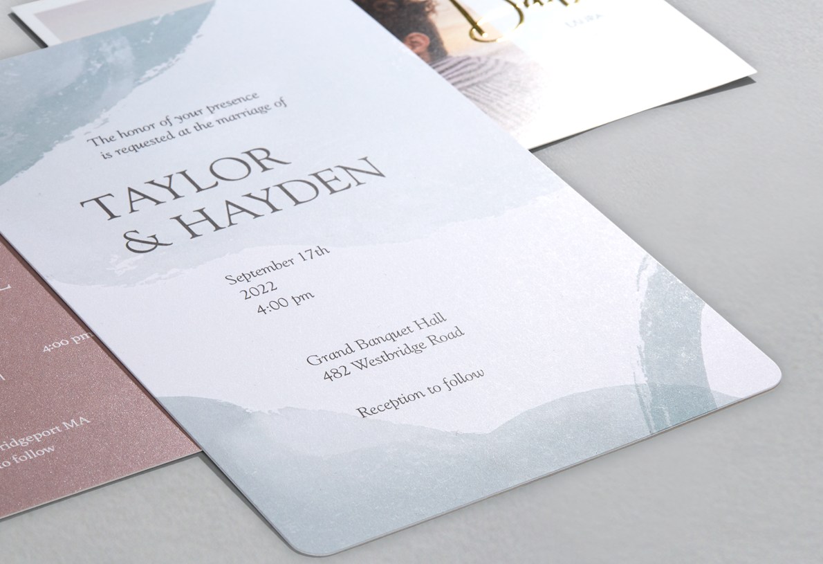 Free Wedding Invitation Sample Kit | VistaPrint CA