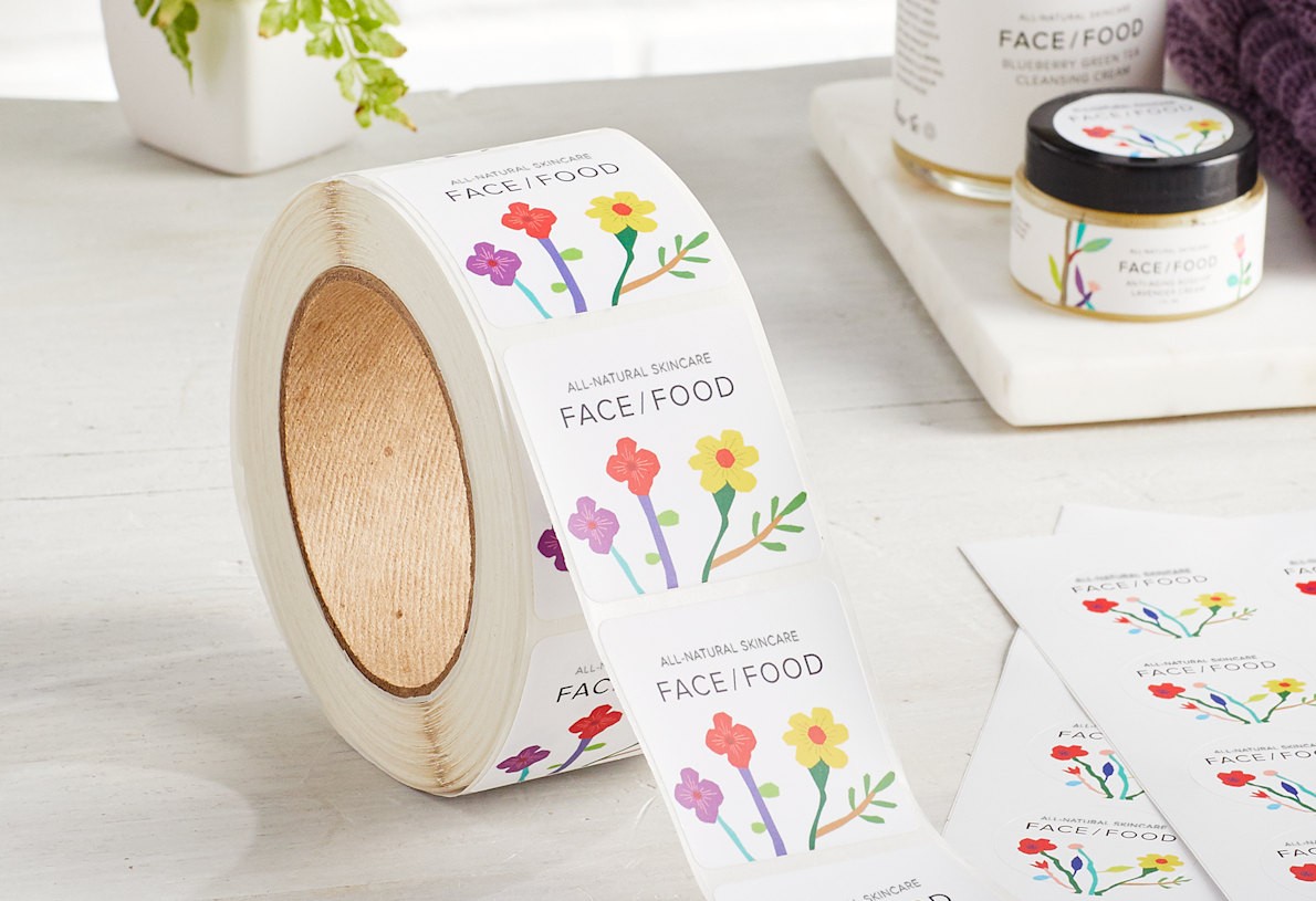 Custom Cosmetic Labels, Print Cosmetic Product Labels | VistaPrint CA